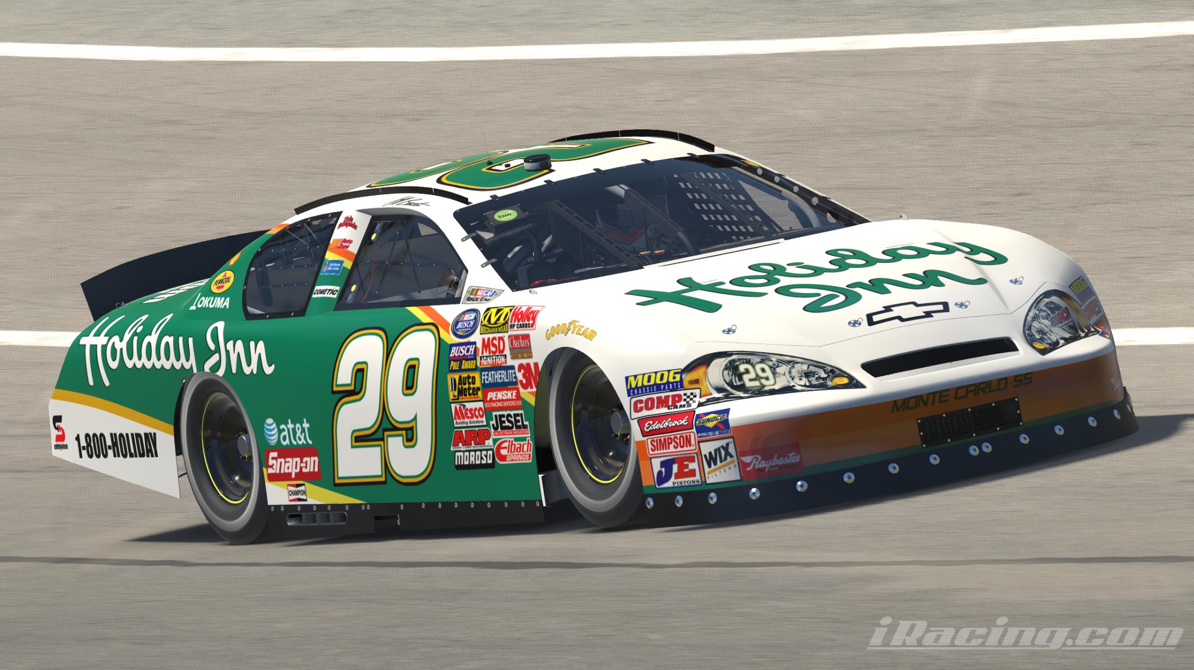 Jeff Burton 2007 Holiday Inn Monte Carlo SS No Numbers by Andrew ...