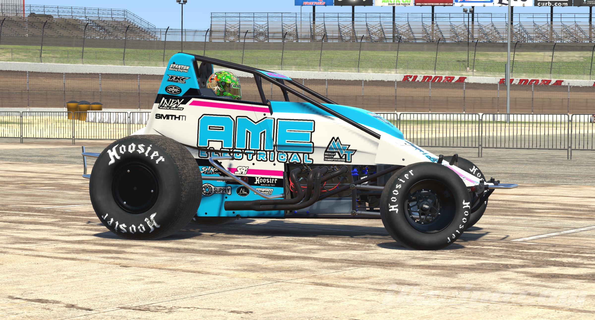 Mitchel Moles 2022 USAC National Sprint Car AME Reinbold Underwood ...