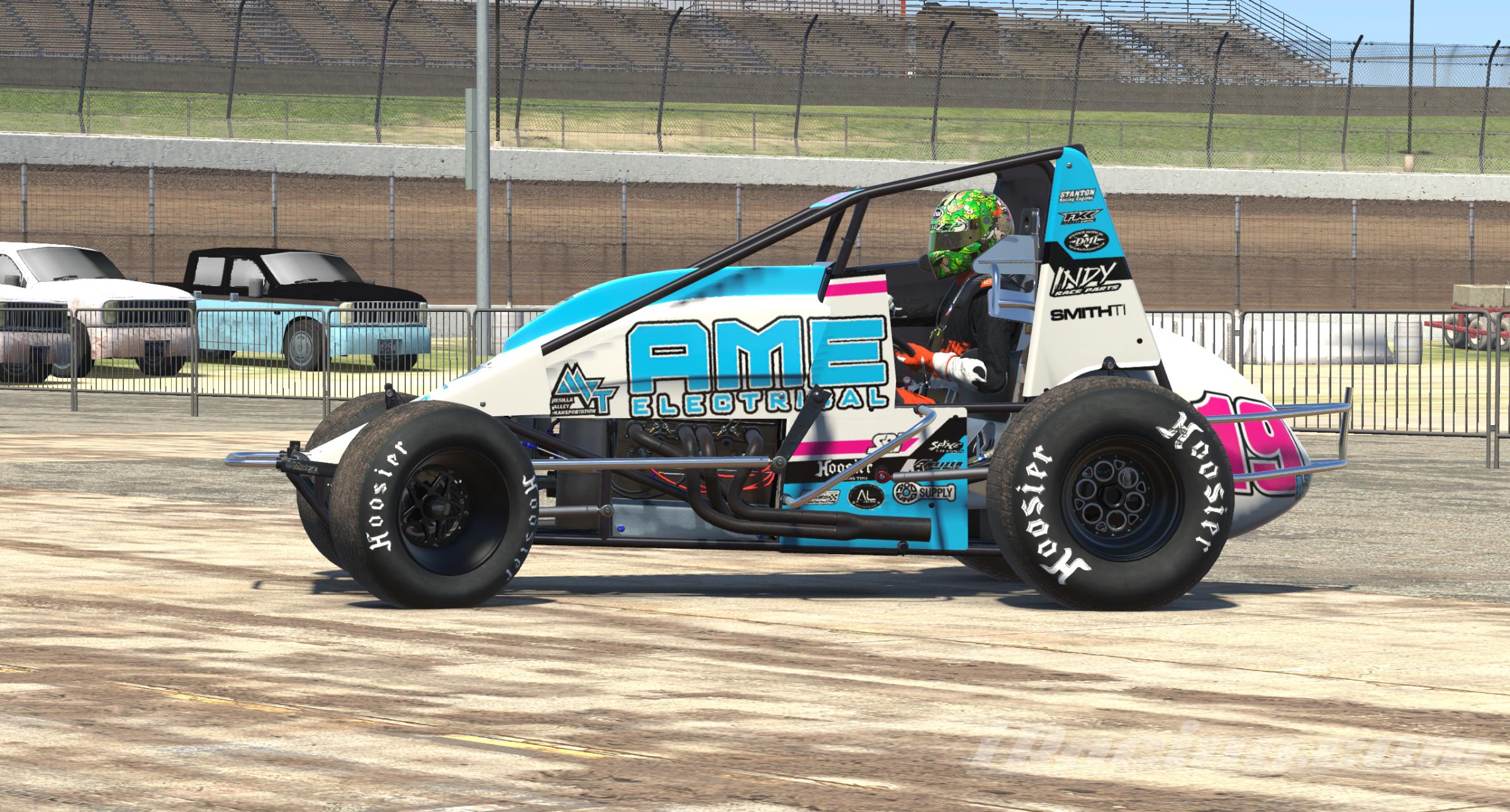 Mitchel Moles 2022 USAC National Sprint Car AME Reinbold Underwood ...