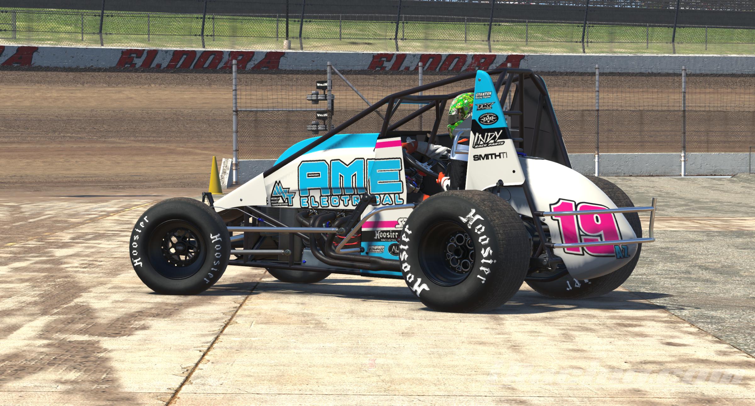 Mitchel Moles 2022 USAC National Sprint Car AME Reinbold Underwood ...