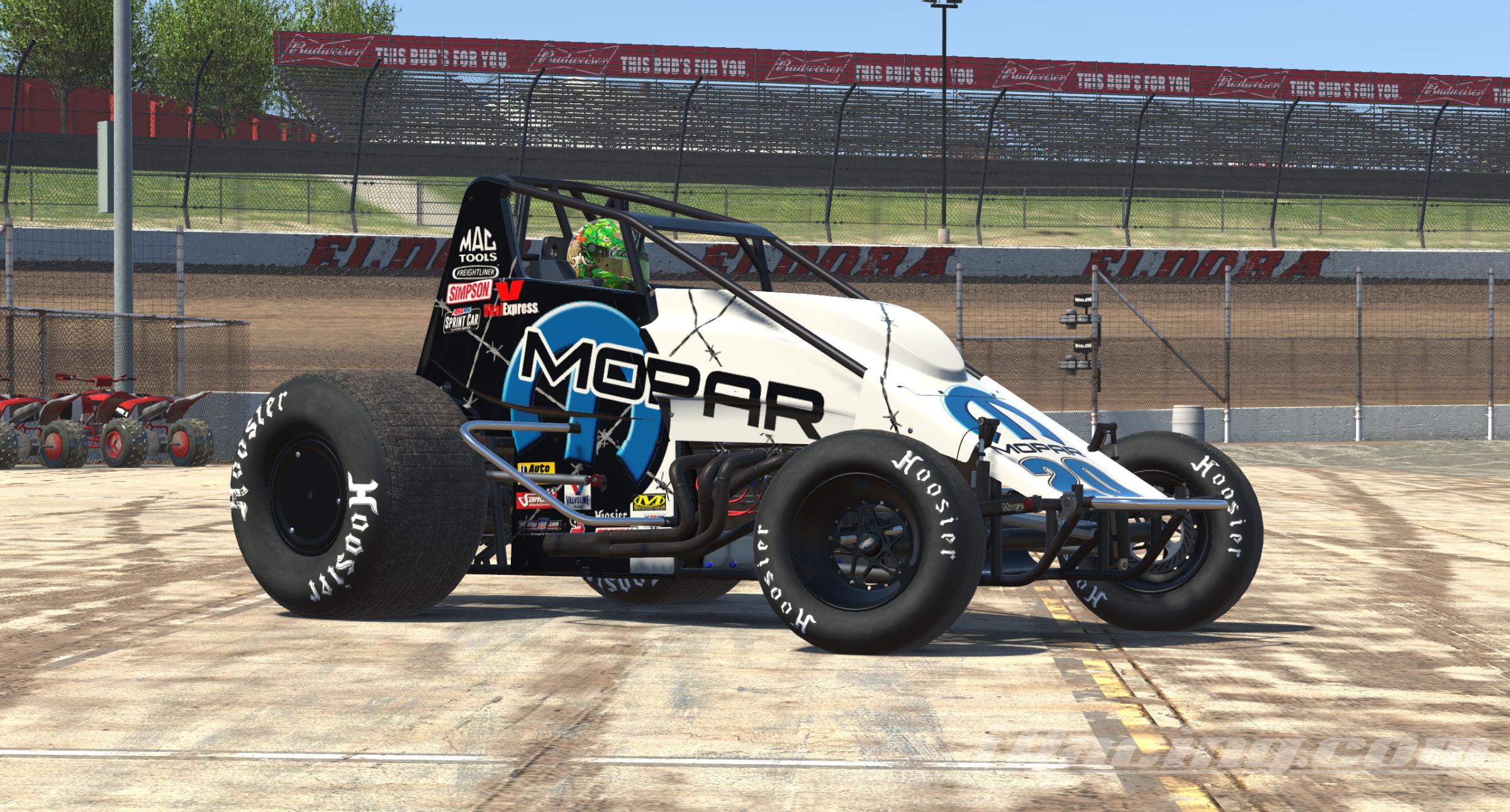 Jay Drake 2003 USAC National Sprint Car TSR Mopar #20 by Jake Boyer ...