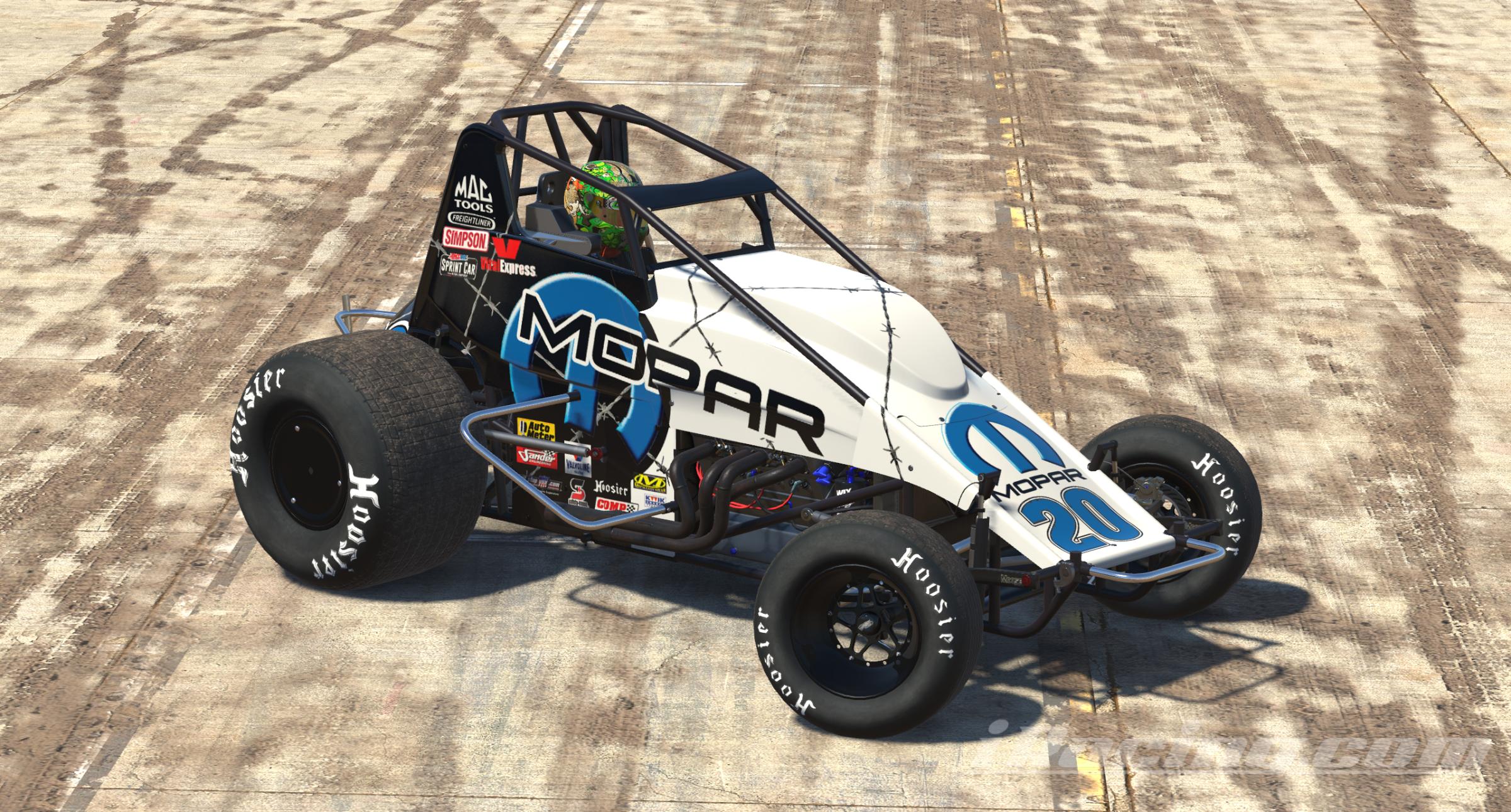 Jay Drake 2003 USAC National Sprint Car TSR Mopar #20 by Jake Boyer ...