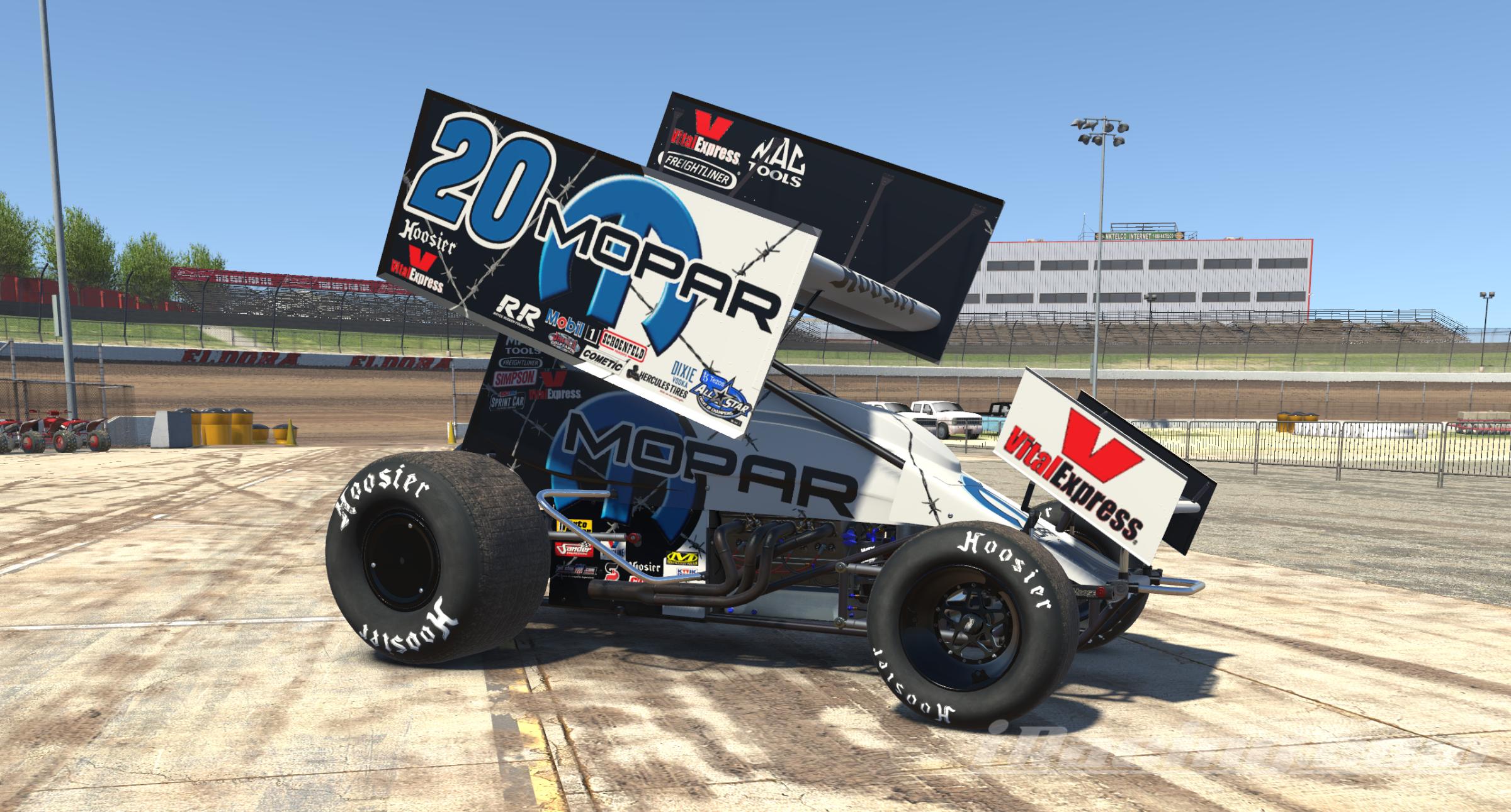 Tony Stewart Racing Winged Concept 2003 Mopar #20 by Jake Boyer ...