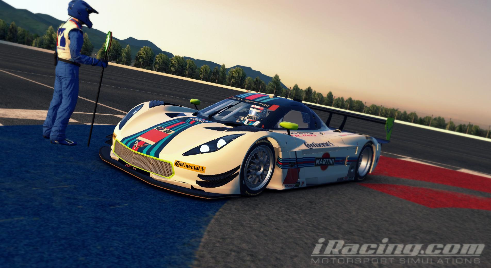 Chevrolet Corvette C7 Daytona Prototype Martini Racing by Samuel ...