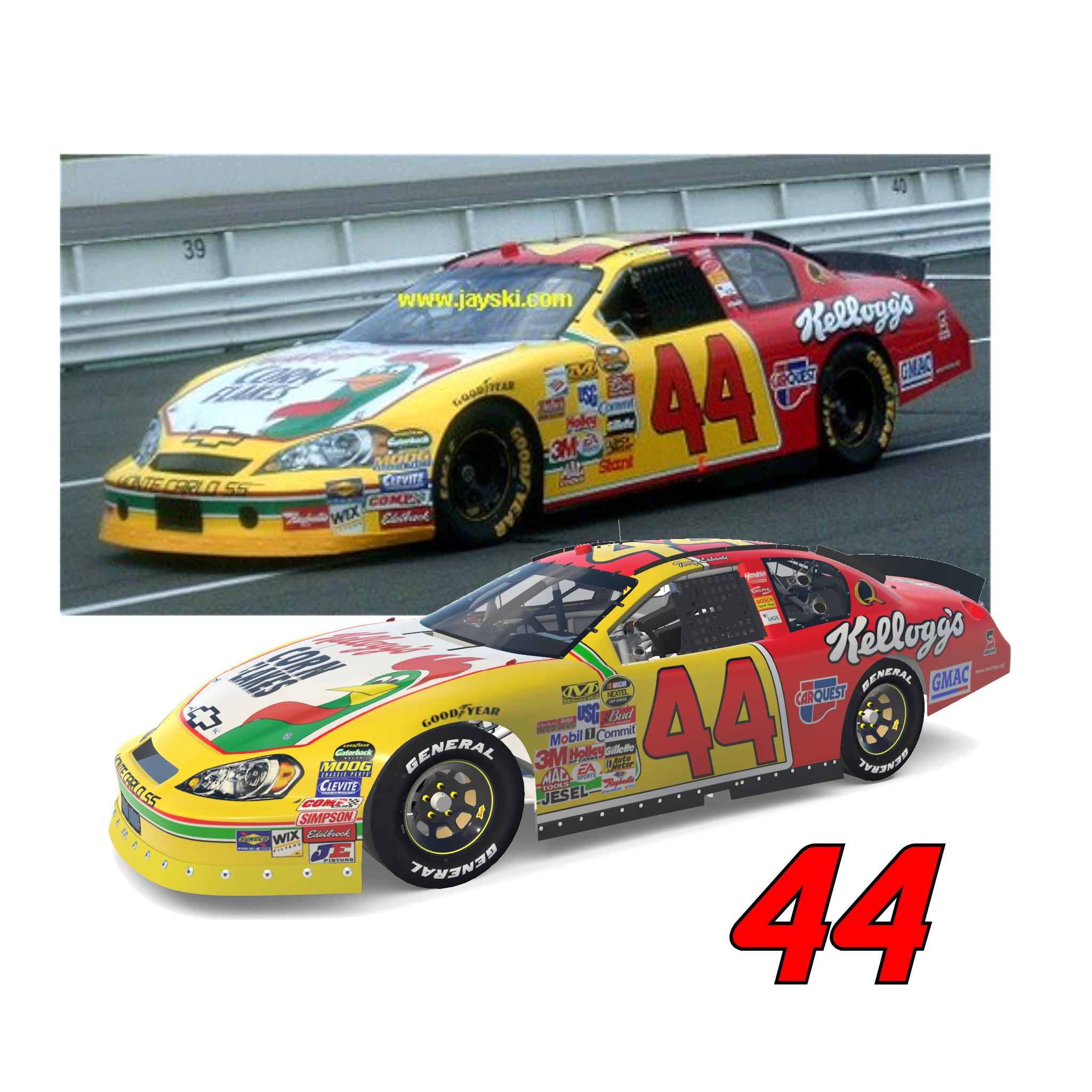 Terry Labonte Kelloggs 44 - 2006 by Jason Beckman - Trading Paints