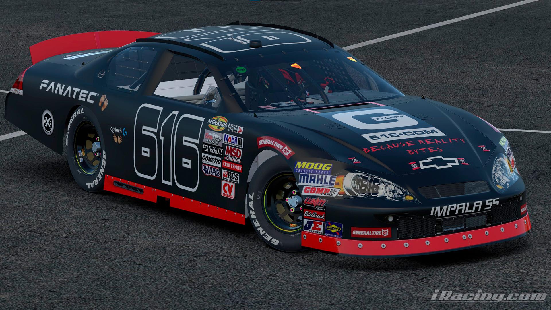 ARCA Menards Gallery 616 Chevy Impala Matt Black by Frank Piccolo ...