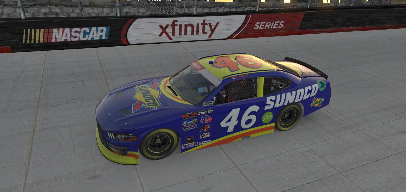 2022 Sunoco Ford Mustang #46 TP Racing by Thomas Piers - Trading Paints