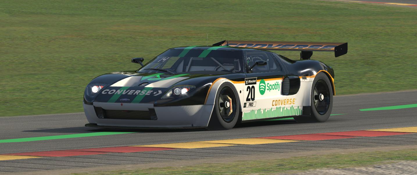 Ford GT GT3 Converse by Tyler Lamb - Trading Paints