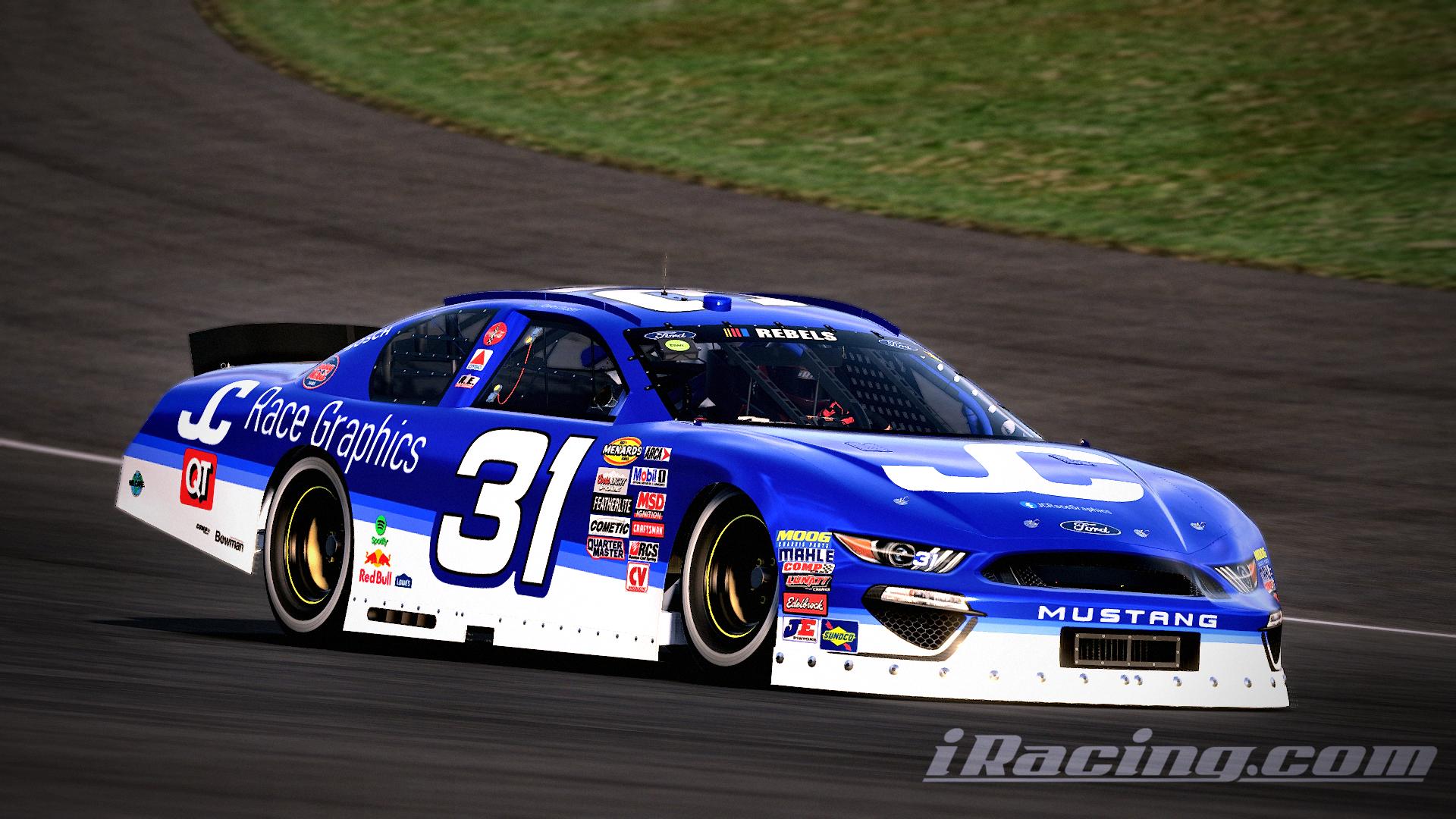 JC Race Graphics 2019 Mustang by Jonah Colbert - Trading Paints