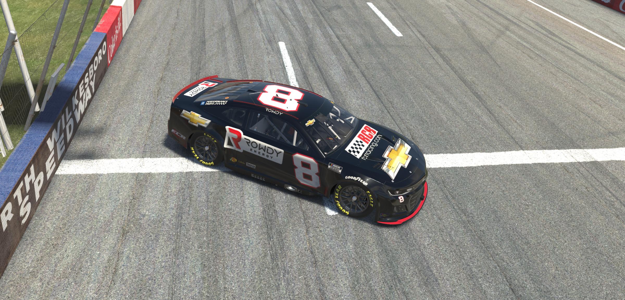 Kyle Busch Rowdy Energy RCR Test Car by Bobby Grey - Trading Paints