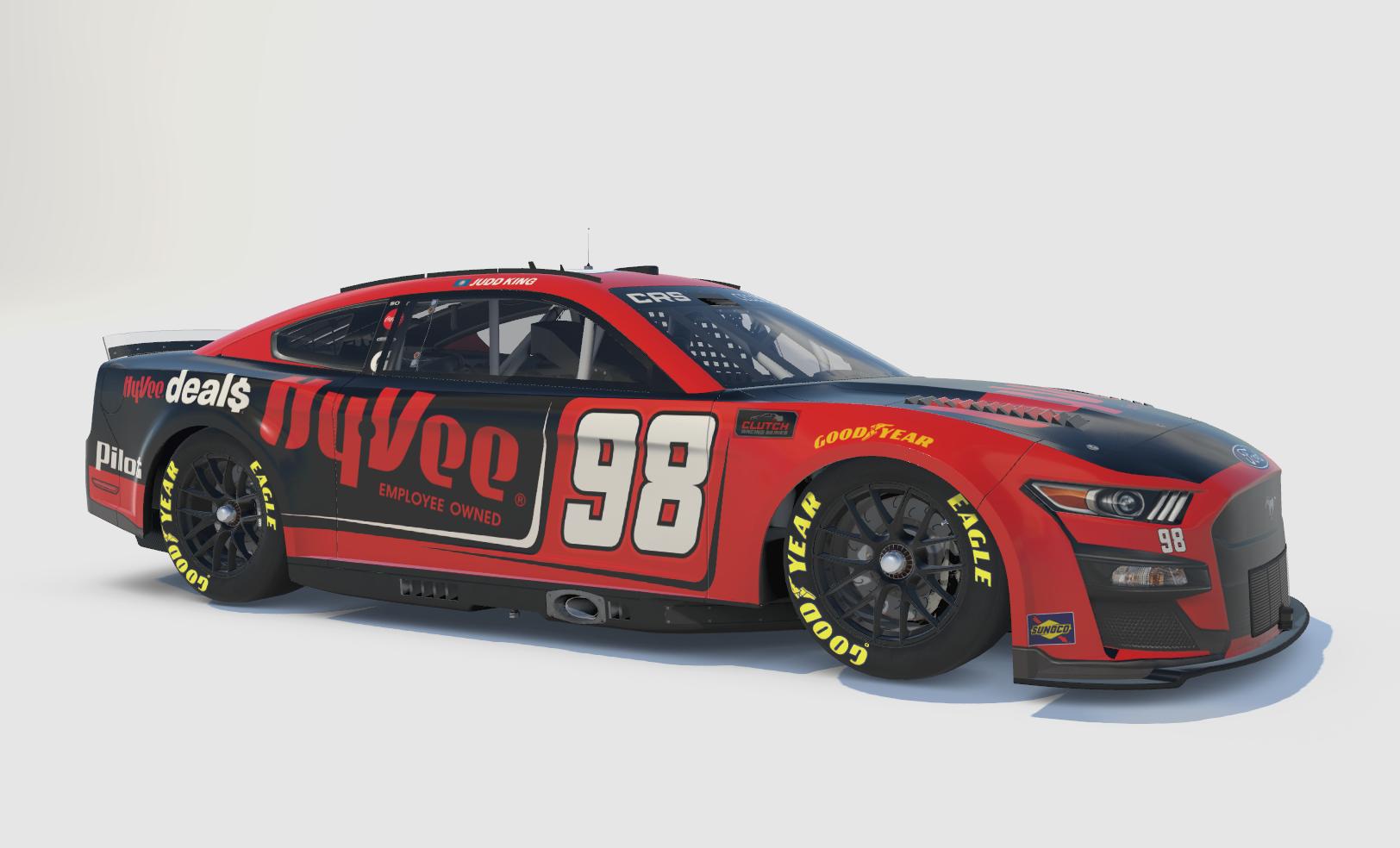 Hy Vee NASCAR Cup Series Next Gen Ford Mustang by Travis Cedzidlo ...