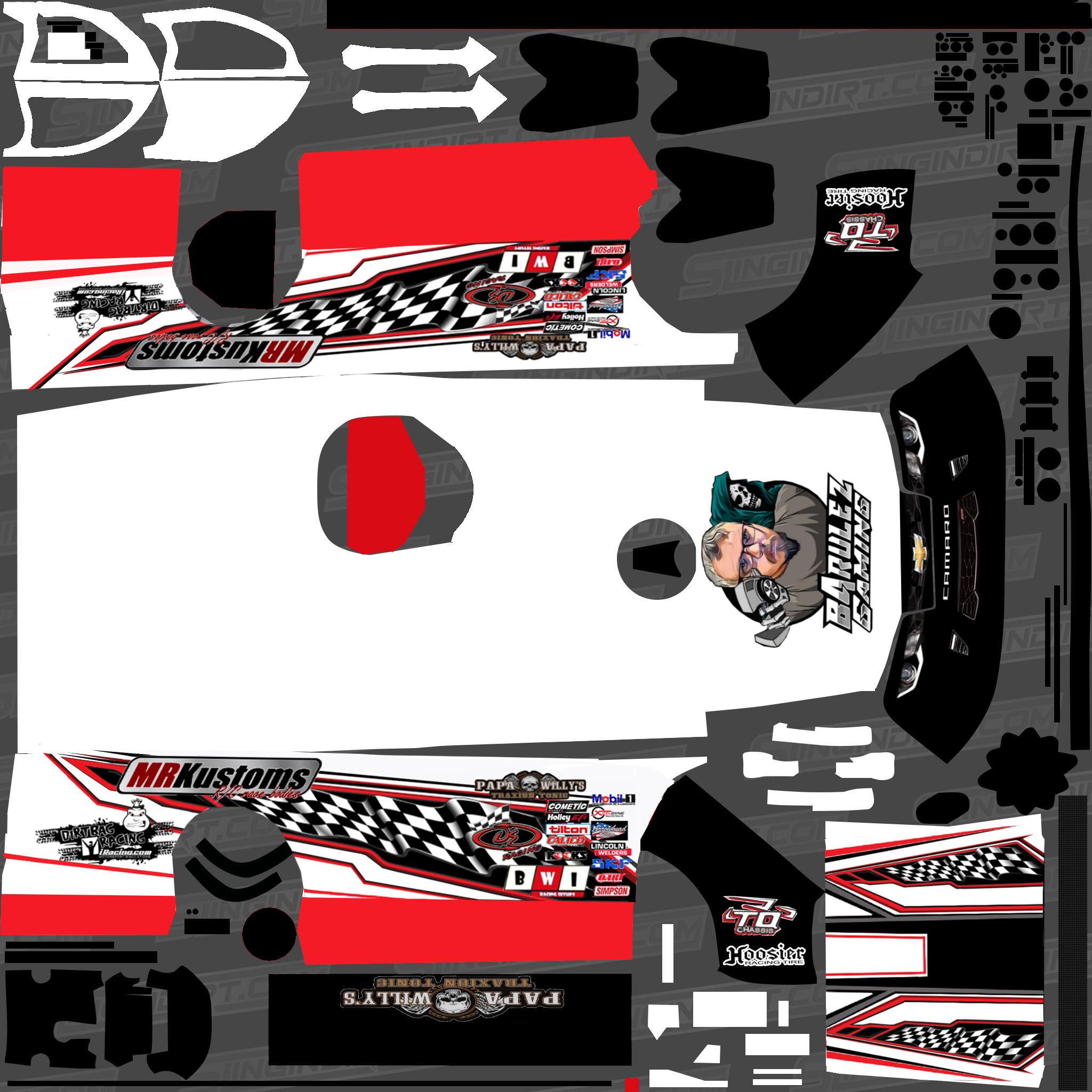 iracinglatemodelrcwrap2022newdesign by Eric G Gann - Trading Paints