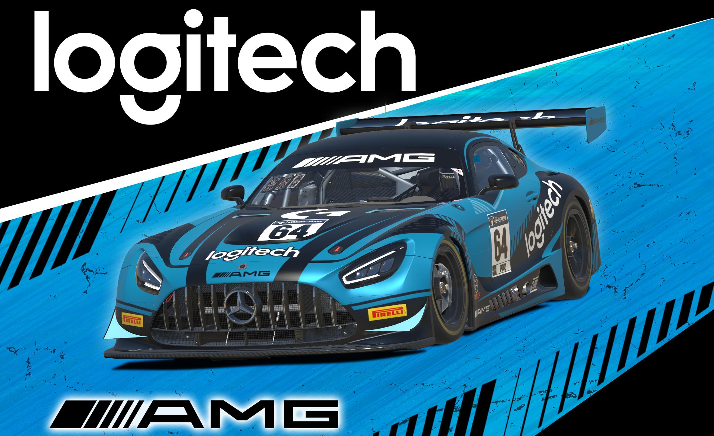 Logitech Mercedes AMG GT3 by Steve J Cass - Trading Paints