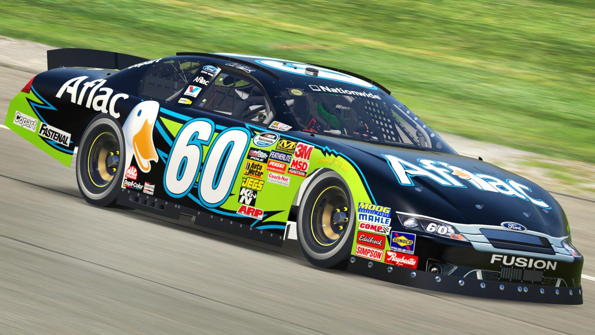 2010 Carl Edwards Aflac Ford Fusion by Davin Cornelius - Trading Paints
