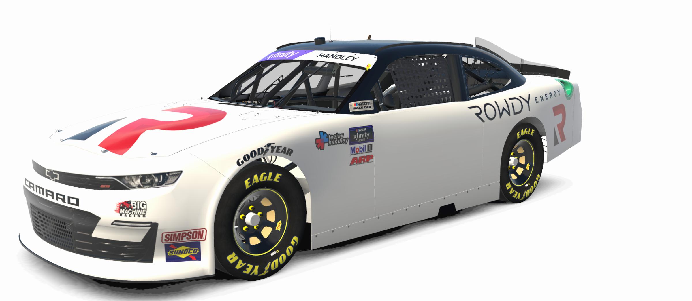 SimStamp - Fictional - Rowdy - Kyle Busch 2023 Big Machine Racing BMR ...