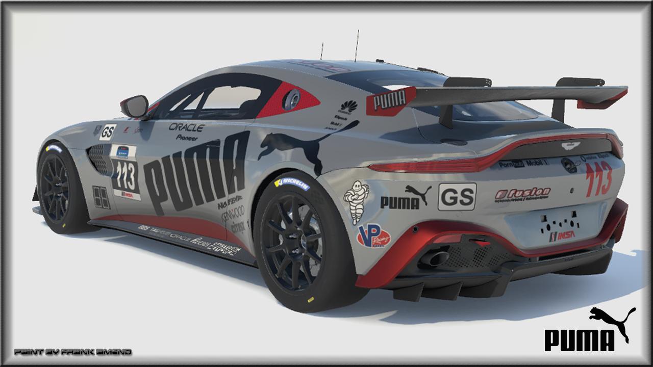 Puma Aston Martin Vantage GT4 by Frank Amend - Trading Paints