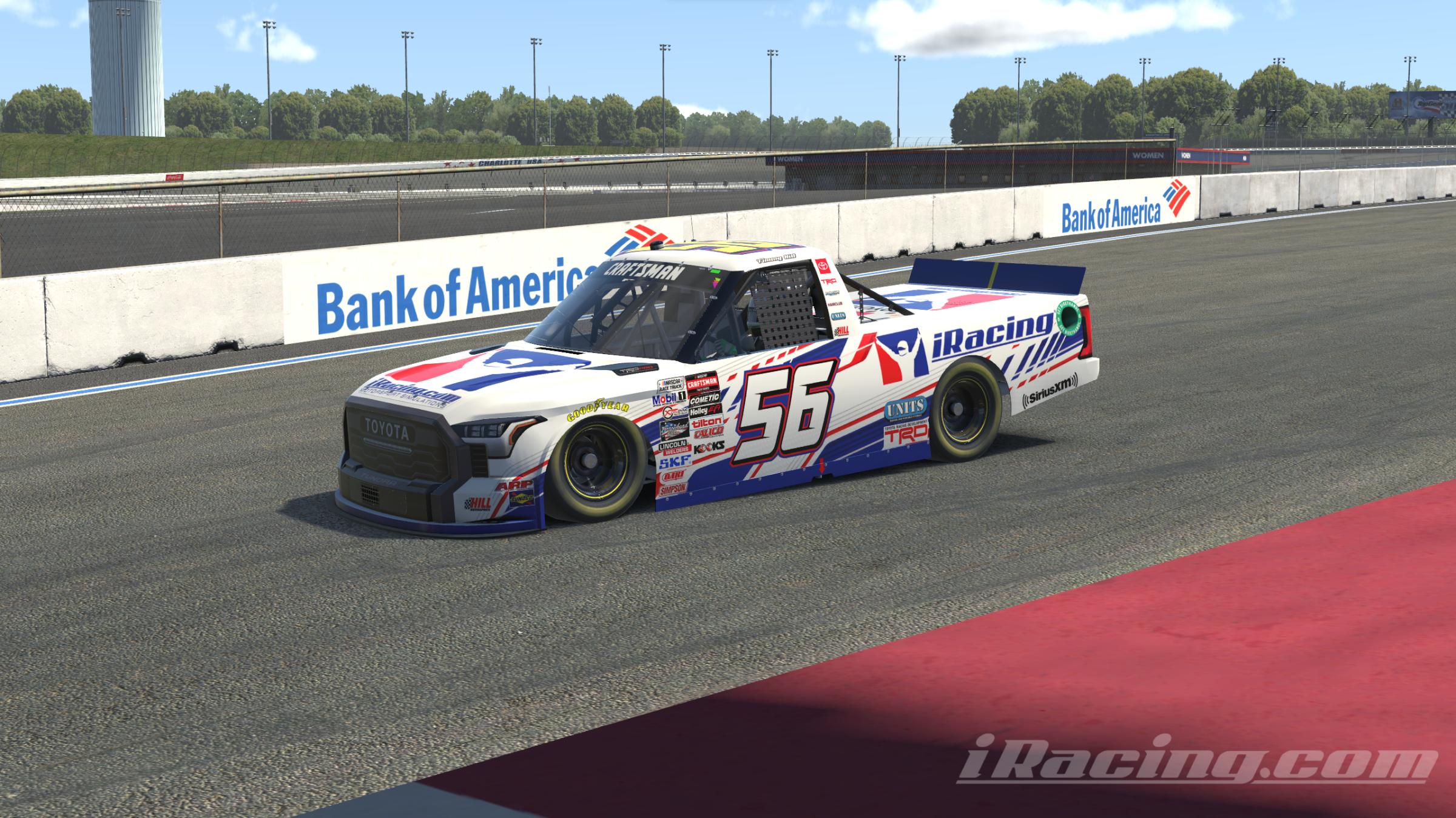 Timmy Hill #56 iRacing Concept | Custom Number by Landon Rock - Trading ...