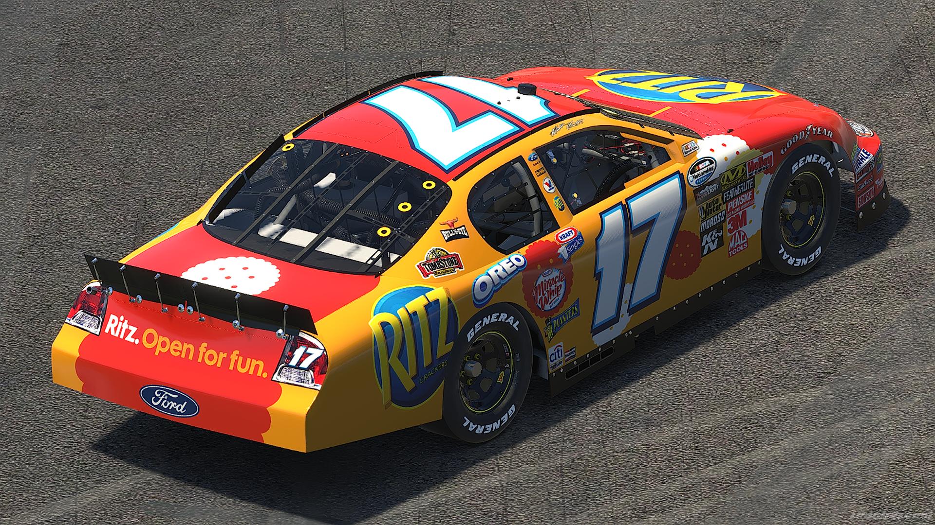 Matt Kenseth 2009 #17 Ritz Crackers Ford (No Numbers) by Jonathan ...