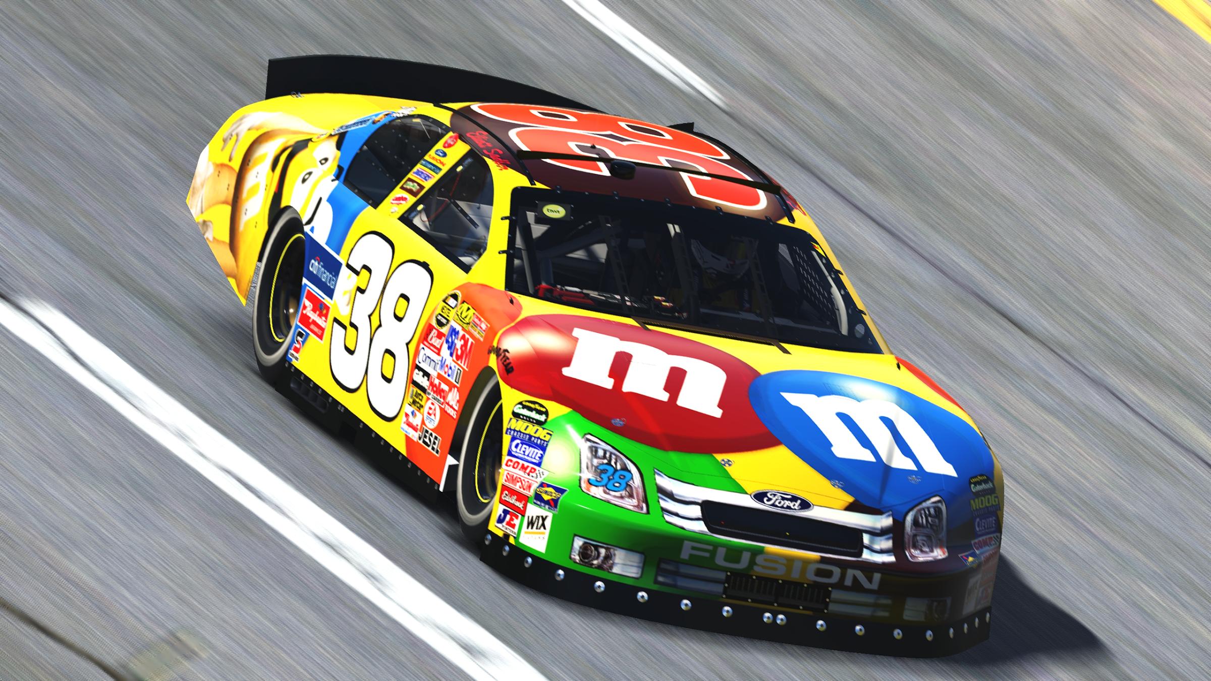 2006 Elliott Sadler M&Ms Ford Fusion (Custom Numbered 38) by Aledam ...