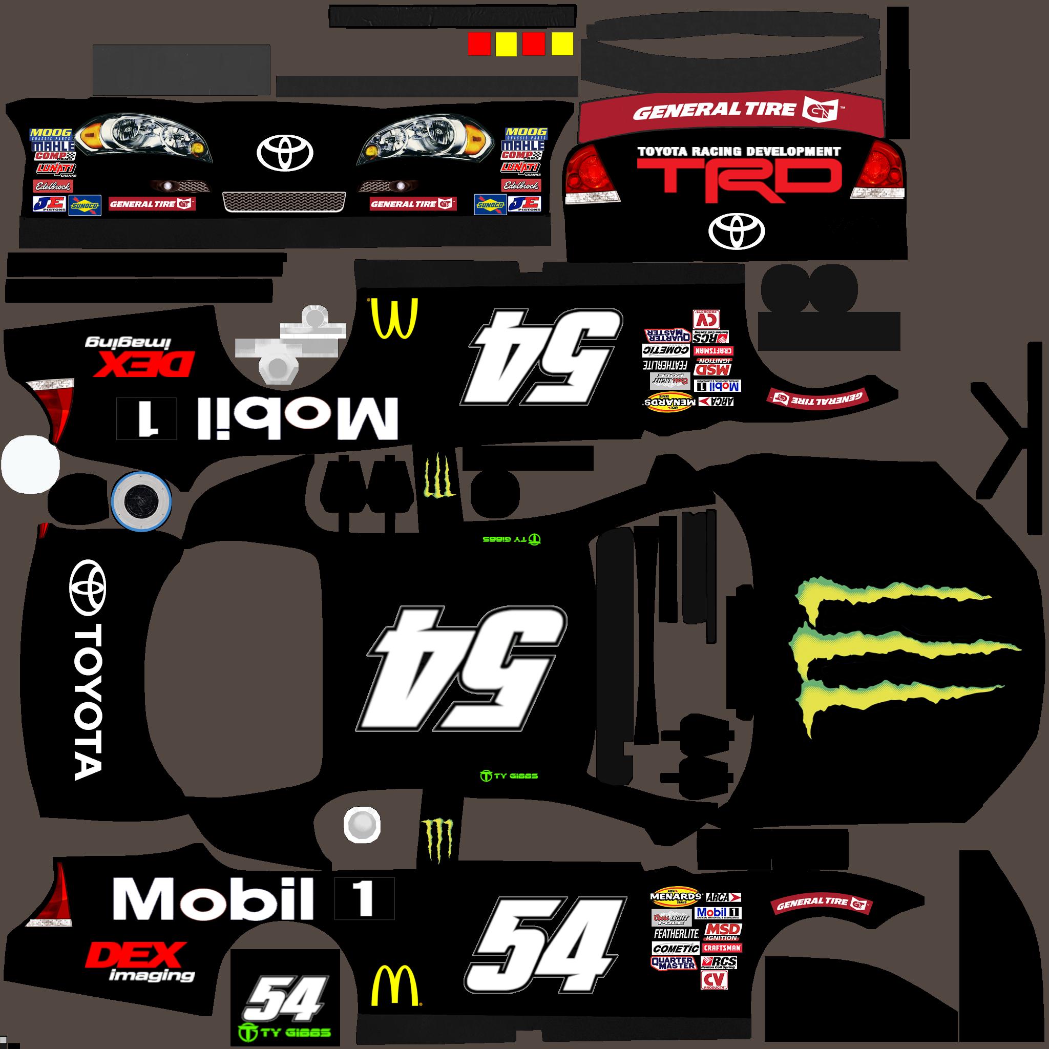 Ty Gibbs Custom Num. by Brian Royalty2 - Trading Paints Ty Gibbs Custom Num. by Brian Royalty2 - Trading Paints