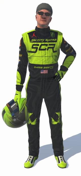 SCR Drivers Suit - Chris Beets by Martin Crisp - Trading Paints