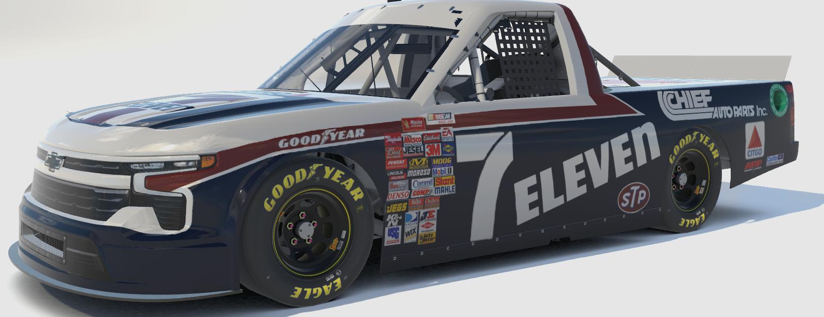 7 Eleven Silverado by Victor S. - Trading Paints