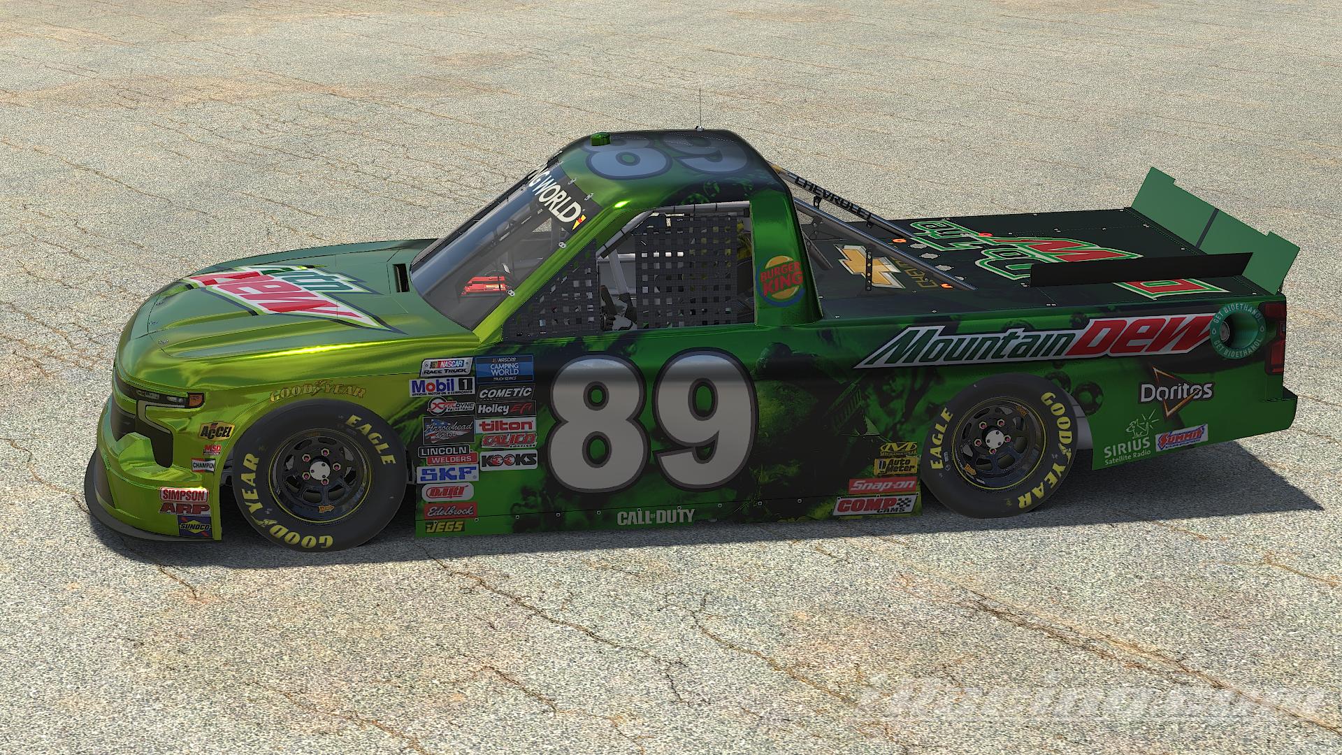 Mountain Dew NASCAR Camping World Chevy Silverado by Ted Glenn ...