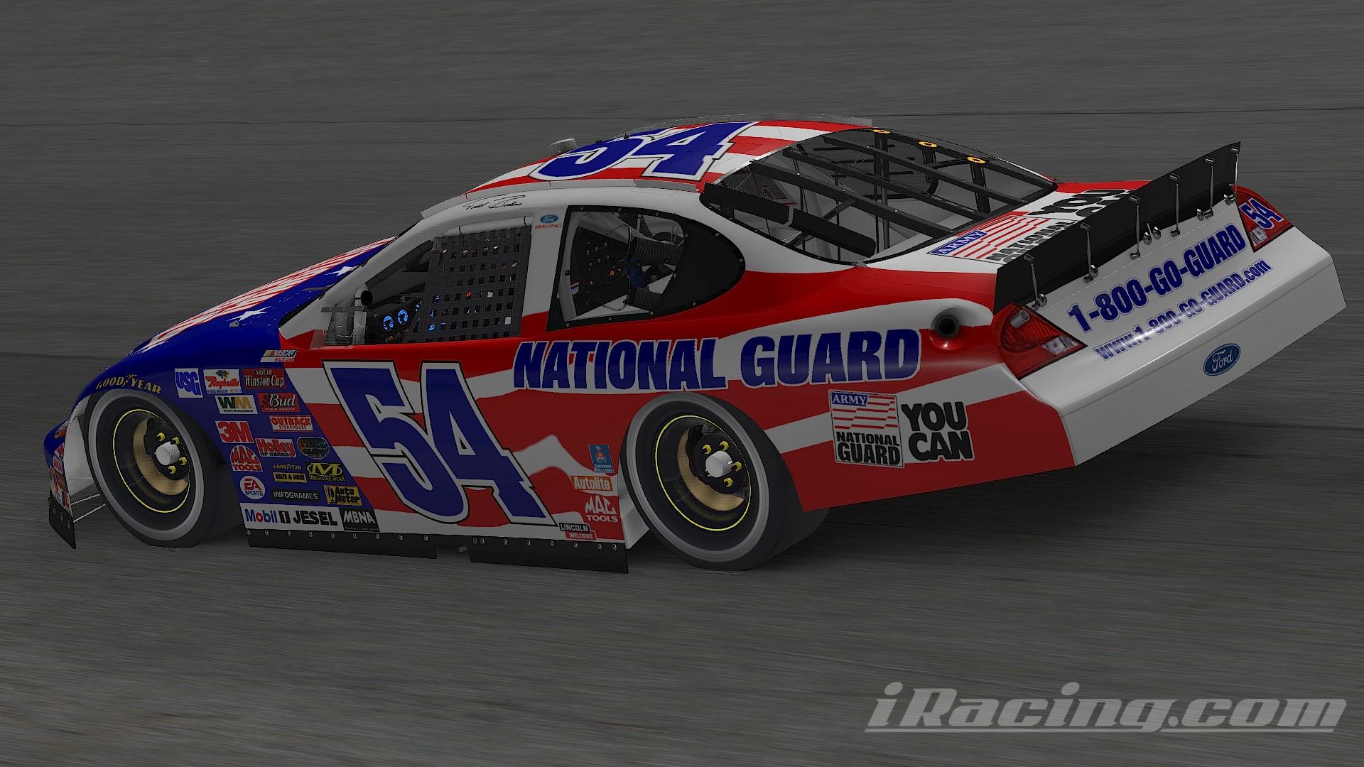 #54 Todd Bodine 2003 National Guard Ford Taurus by Christian Budd ...