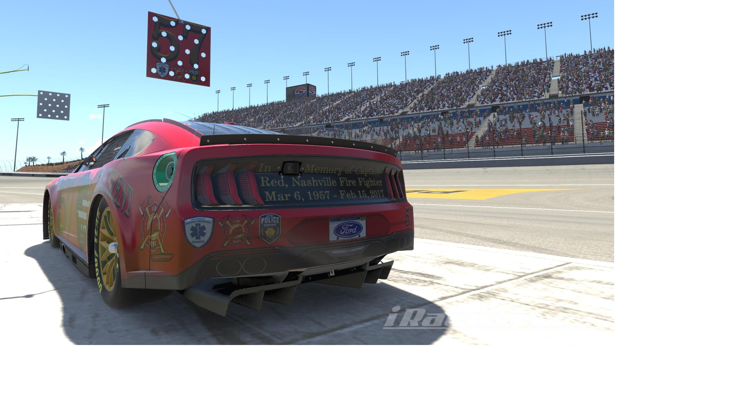 57 iracing Nashville Fire Department Ford Mustang Nextgen by Jeff ...