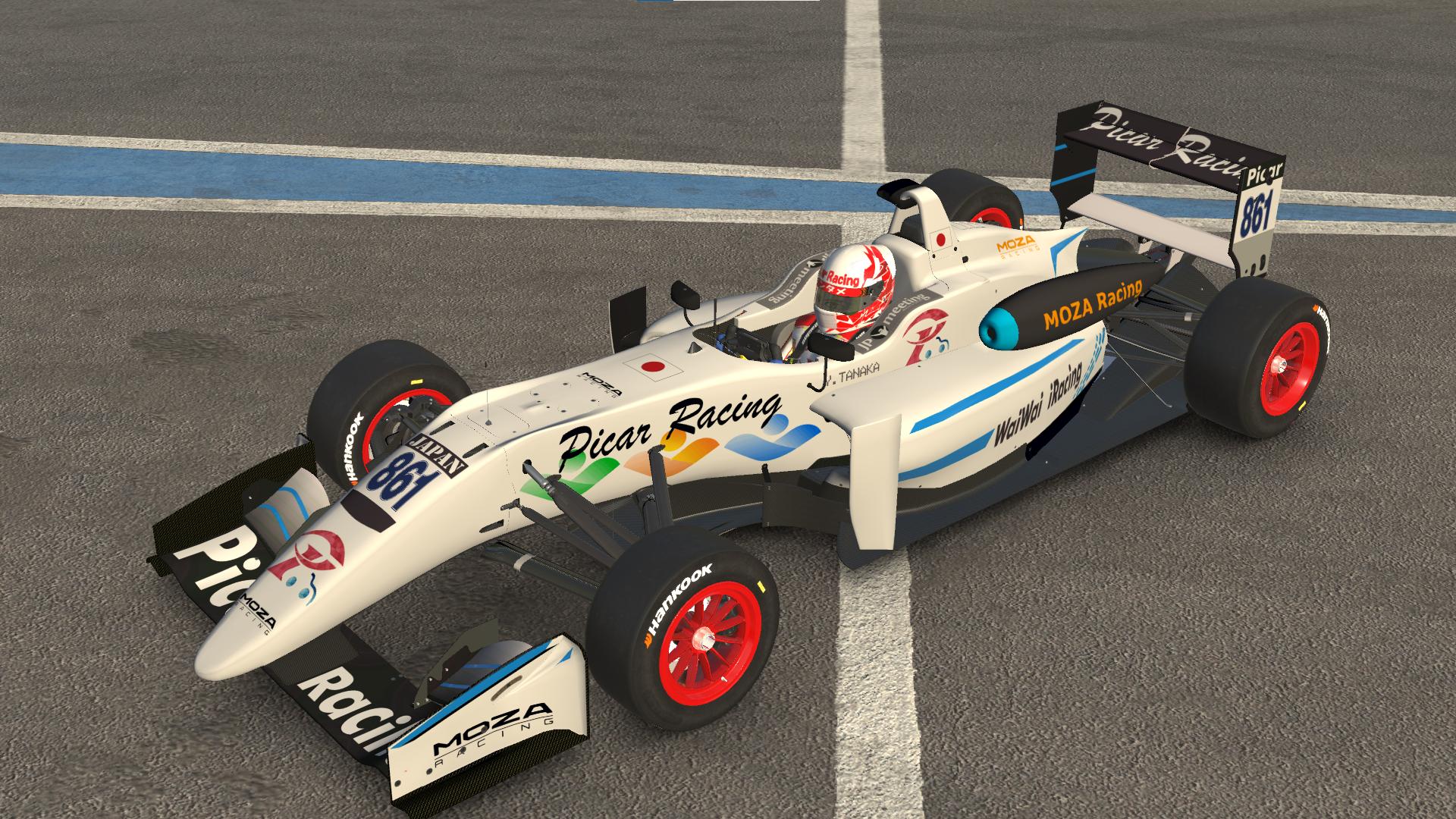 PicarRacing Dallara F3 MOZA For Yuki by Takeshi Taniguchi - Trading Paints