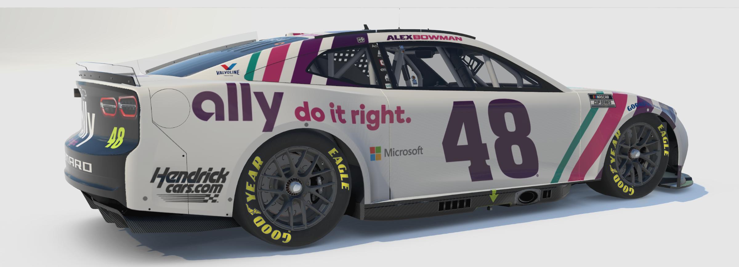 Alex Bowman 2022 Ally Camaro by Nathaniel O. - Trading Paints