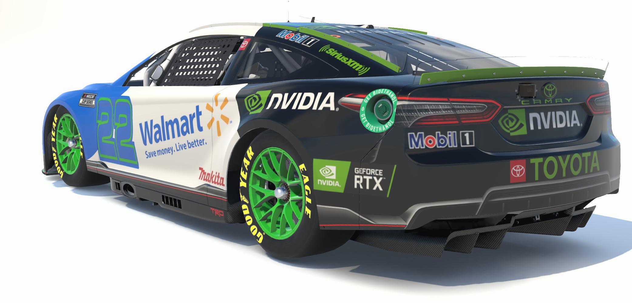 Nascar Cup Series Next Gen Toyota Camry Team Walmart Nvidia 2022 by ...