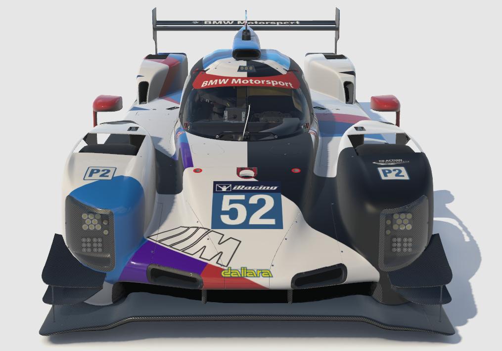 BMW V8 LMDh inspired LMP2 [STANDARD DECALS] by Rolf H. - Trading Paints