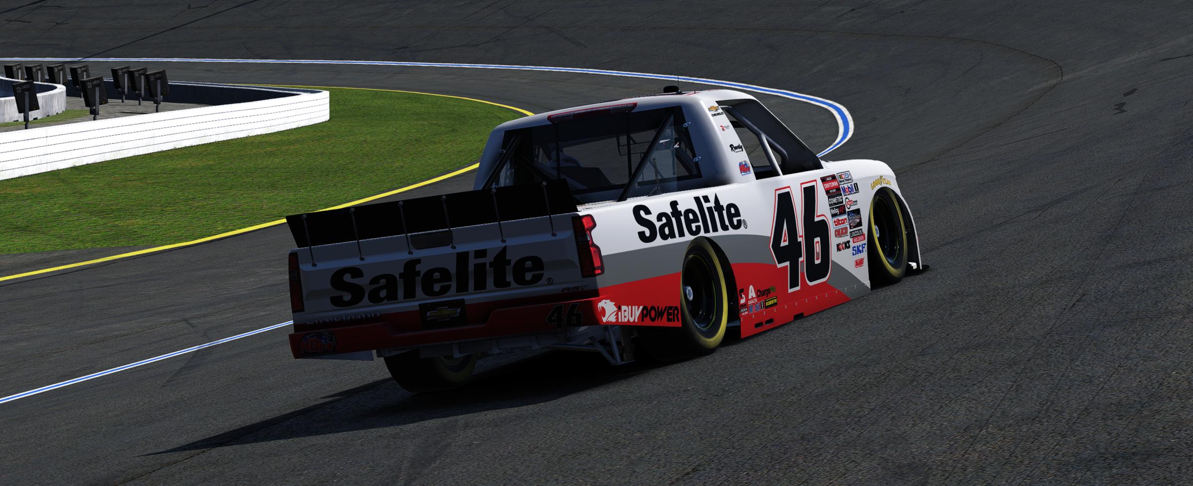 Kyle Busch 2023 #46 Safelite Silverado by Ricardo Bernal2 - Trading Paints