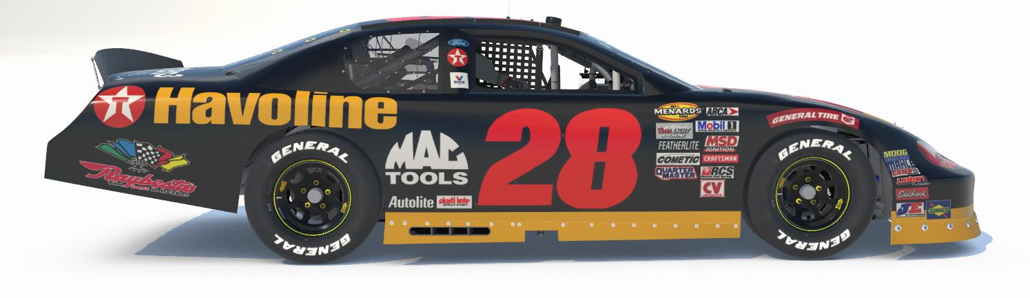 Ricky Rudd #28 Texaco Havoline Ford Taurus by Gary Greenlee - Trading ...