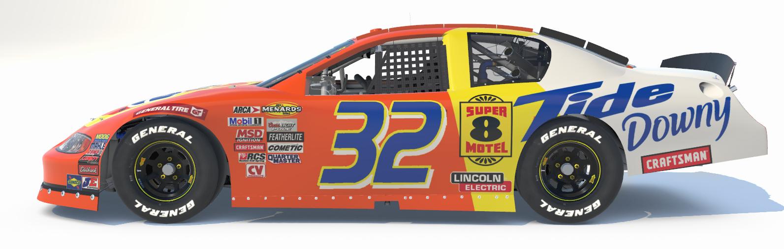 Ricky Craven #32 Tide Downy Pontiac Grand Prix by Gary Greenlee ...