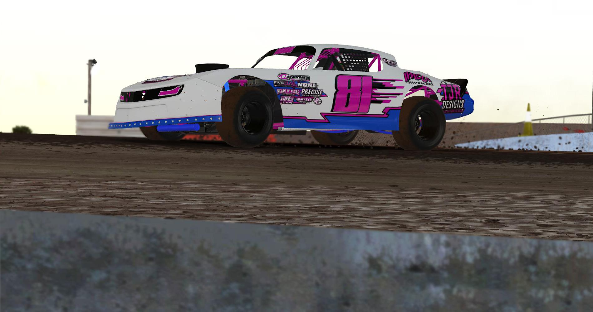 TJR Designs Sponsored Driver Dakota Denyou Official New Street Stock ...