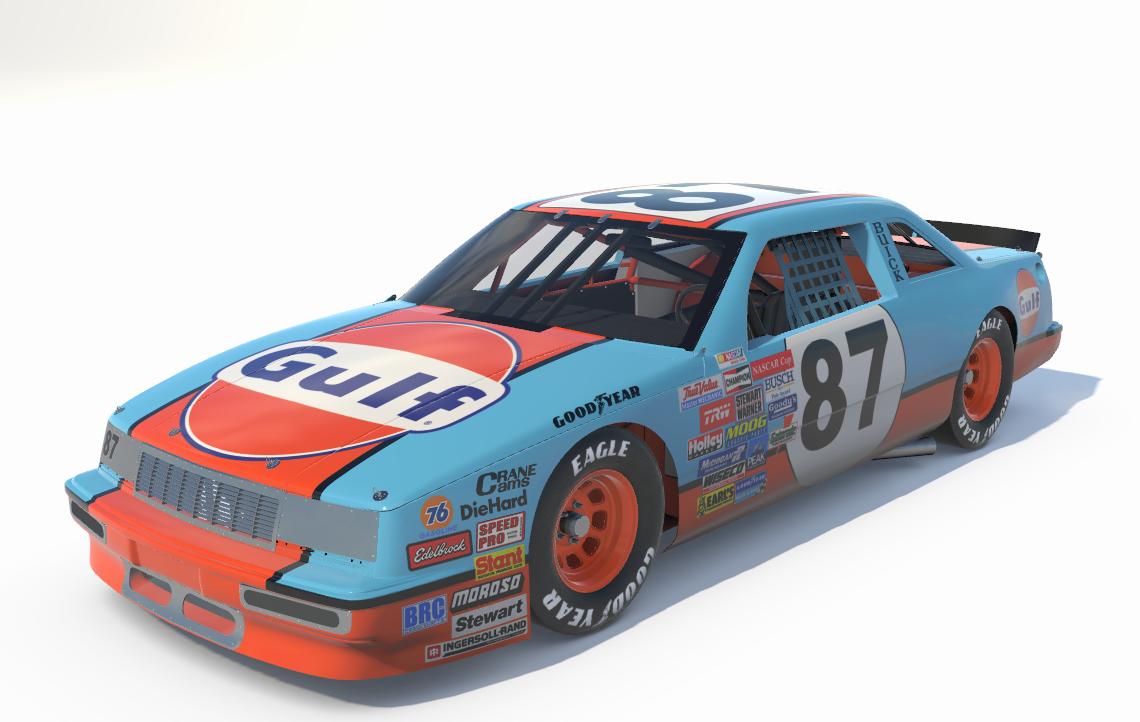 NASCAR 1987 Buick - Gulf by Dave Hernandez - Trading Paints