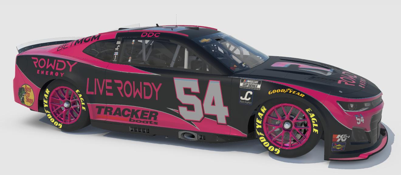 Rowdy Energy Pink by Daniel D Cunningham - Trading Paints