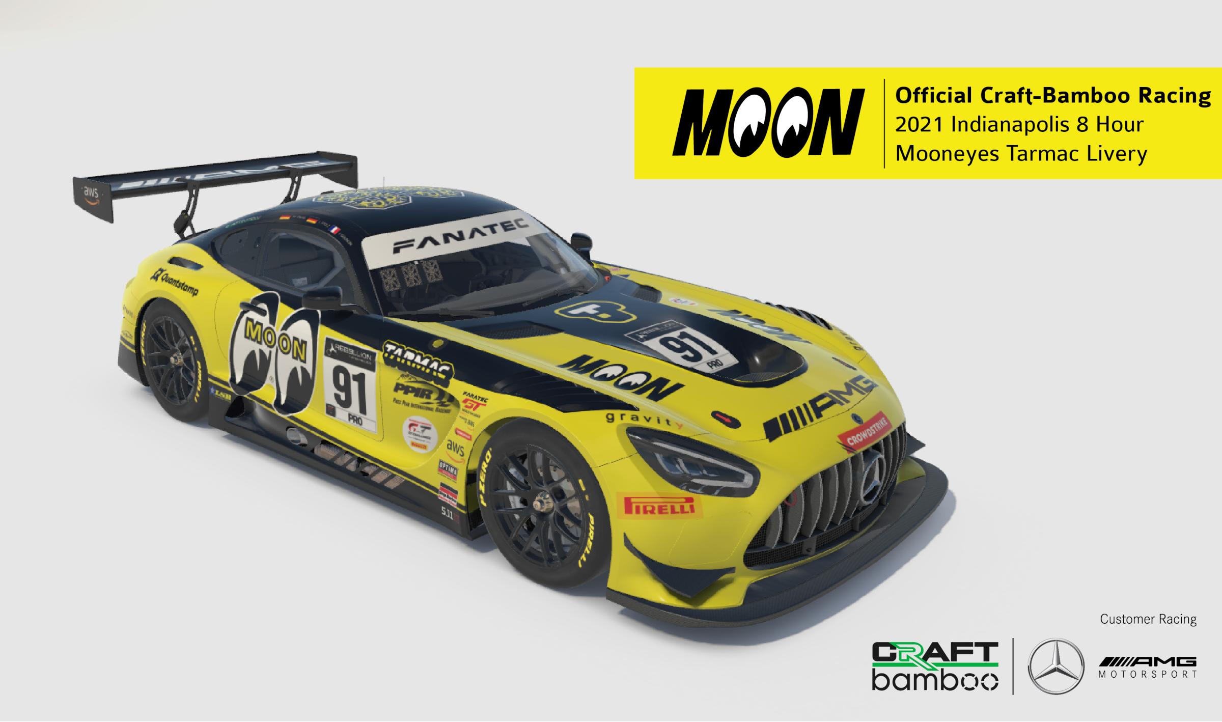 Official Craft-Bamboo Racing - 2021 Indianapolis 8 Hour Mooneyes Tarmac ...