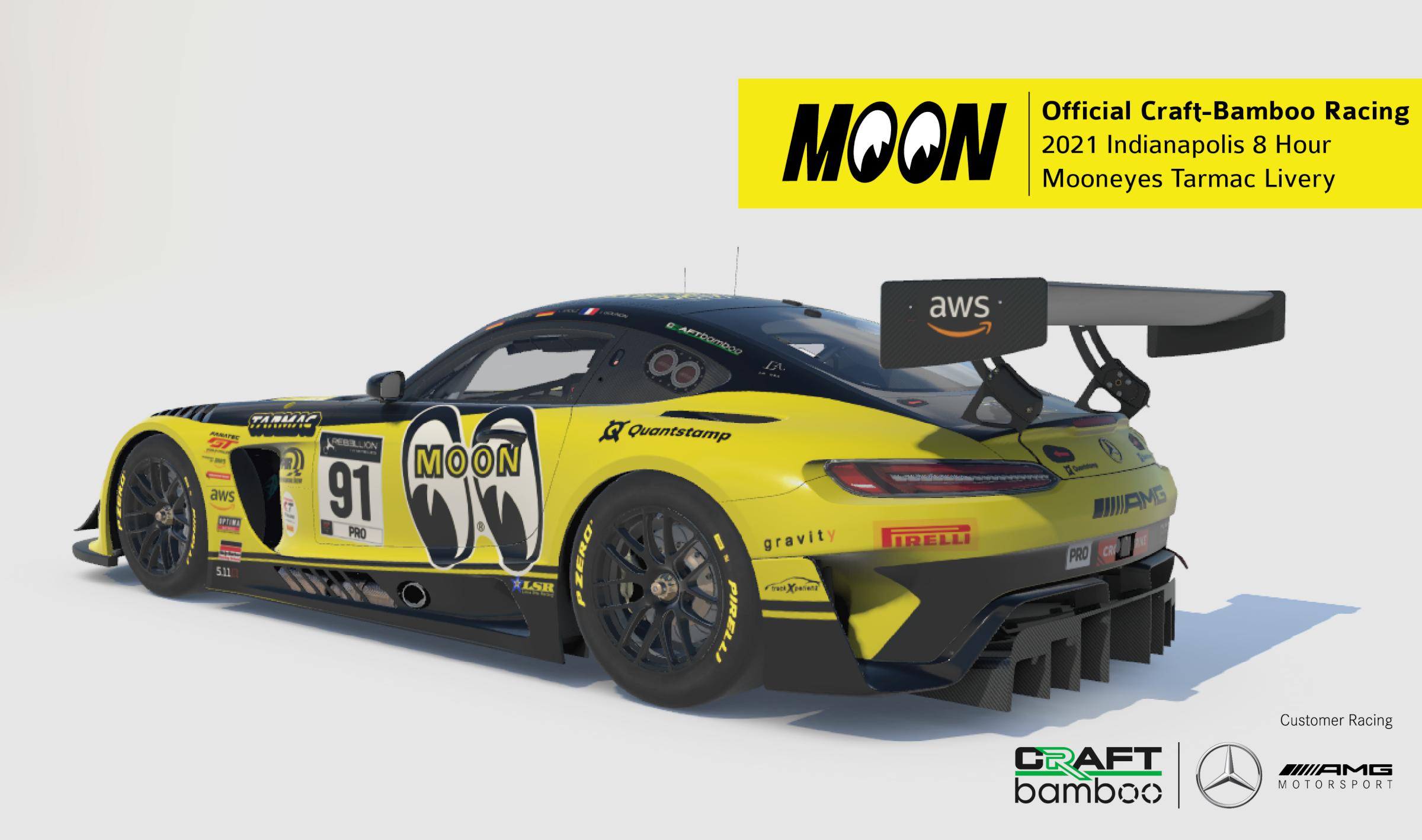 Official Craft-Bamboo Racing - 2021 Indianapolis 8 Hour Mooneyes Tarmac ...