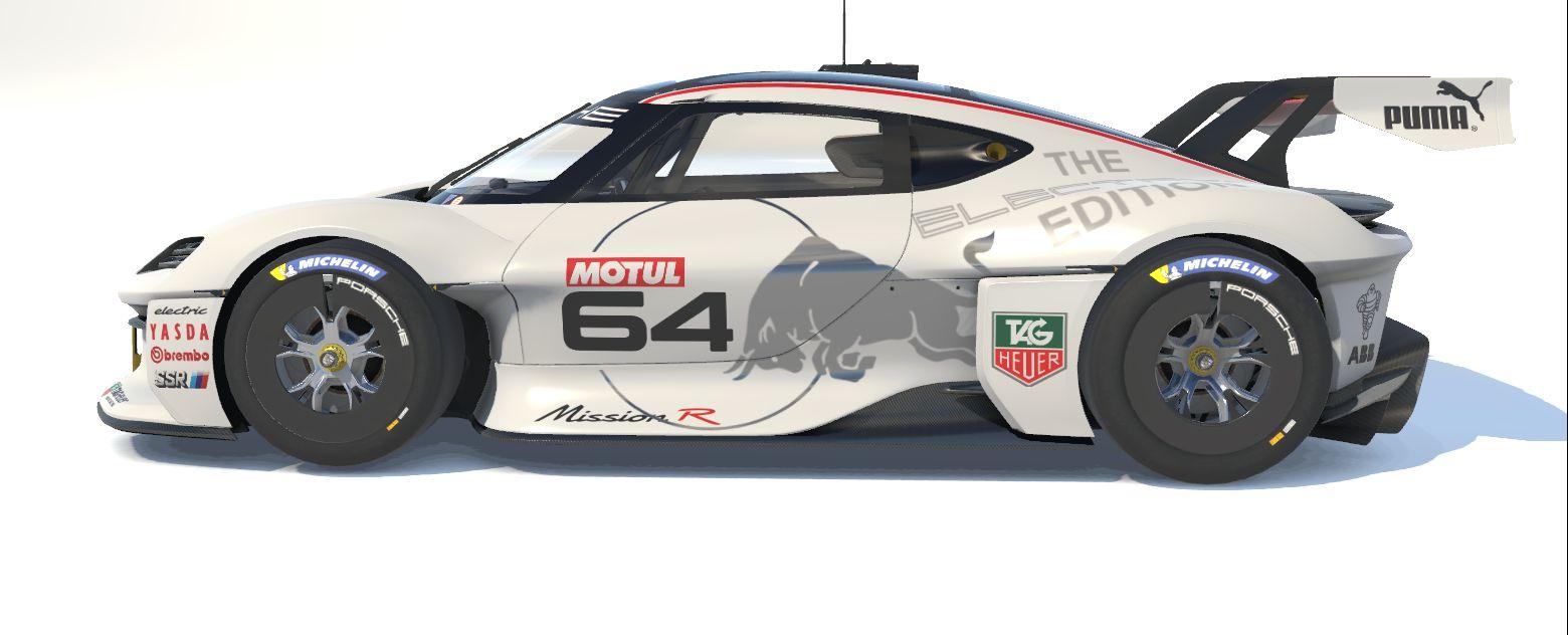 RED BULL ELECTRIC Edition Porsche Mission R by Stephane Parent ...