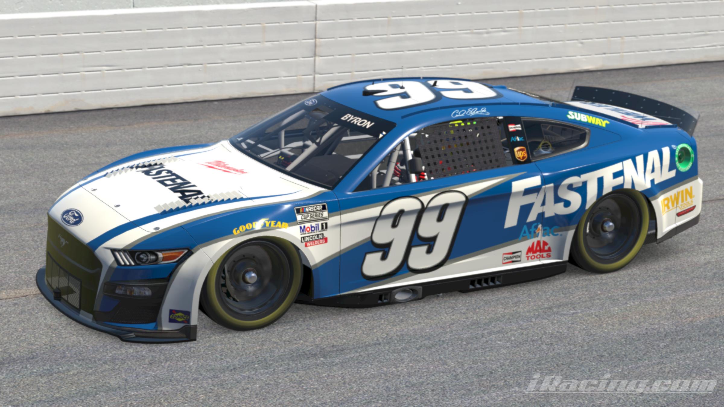 Carl Edwards #99 - FASTENAL Car by Carlos Maciel - Trading Paints