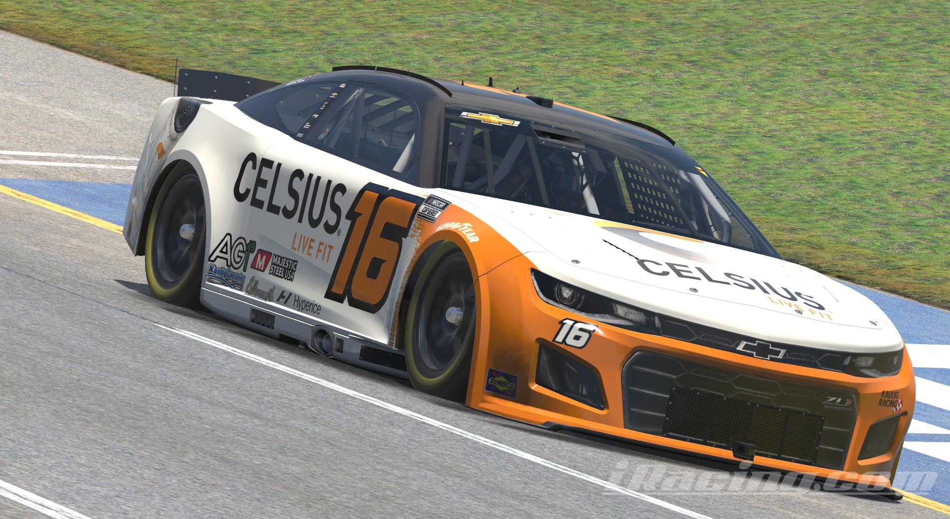 Daniel Hemric Celsius Kaulig #16 by Jonathan Foshe - Trading Paints