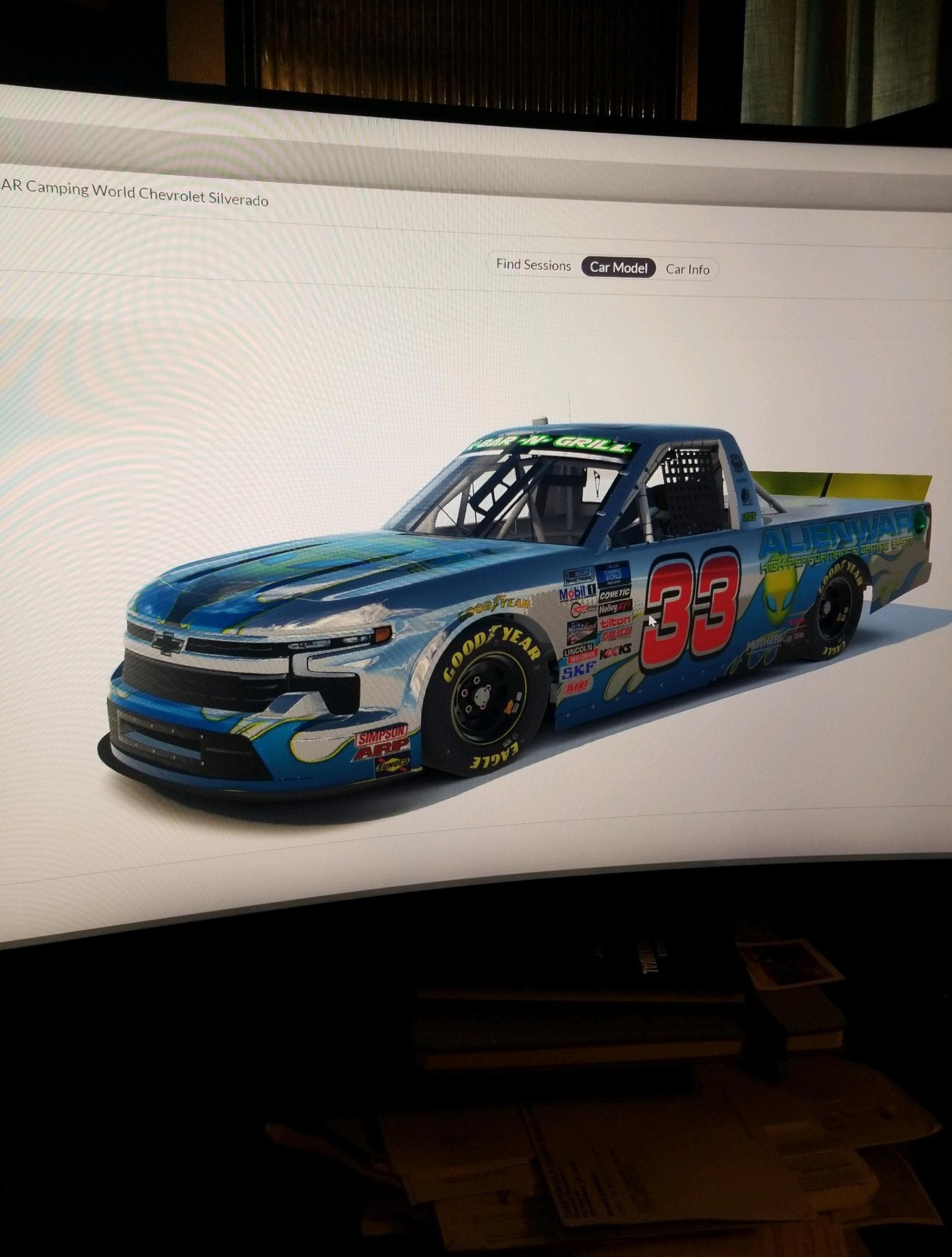 Alienware Custom Chevy by Stephen Musick - Trading Paints