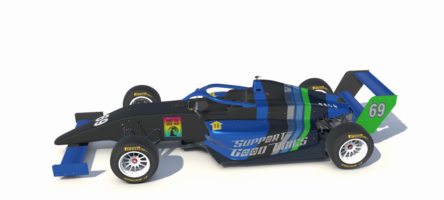 Formula 4 - Support Good Times by Mark Axelson - Trading Paints