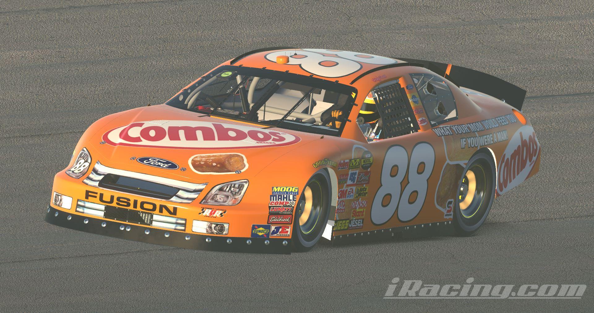 Ricky Rudds #88 Combo Ford Fusion by Brandon Tregembo - Trading Paints