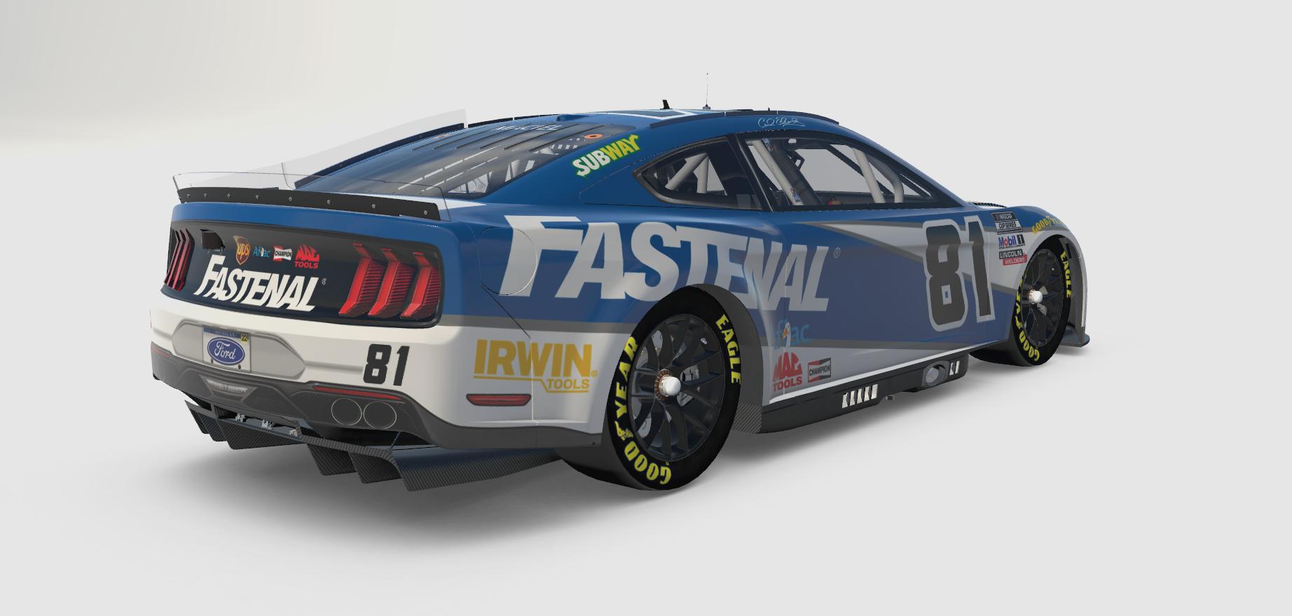 Carl Edwards #99 - FASTENAL Car - Not Custom Number by Carlos Maciel ...