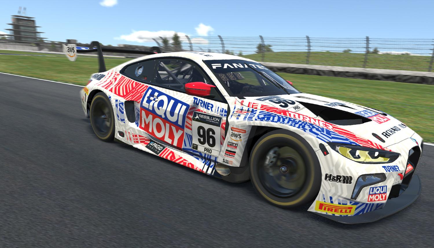 2022 Turner Motorsport BMW M4 GT3 (SRO Indy 8hr livery) by Andy ...