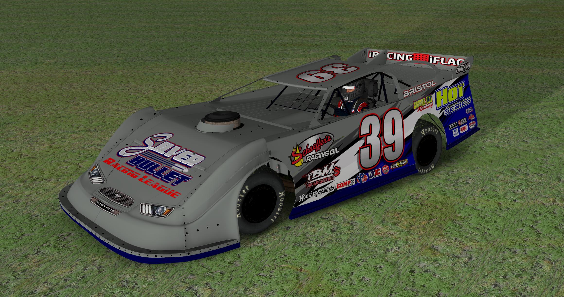 Bristols blue late model copy by John Mohnkern - Trading Paints